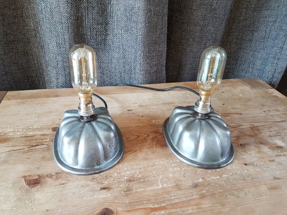 Upcycled Citroen 2cv Rocker Covers Table Lamps | Etsy