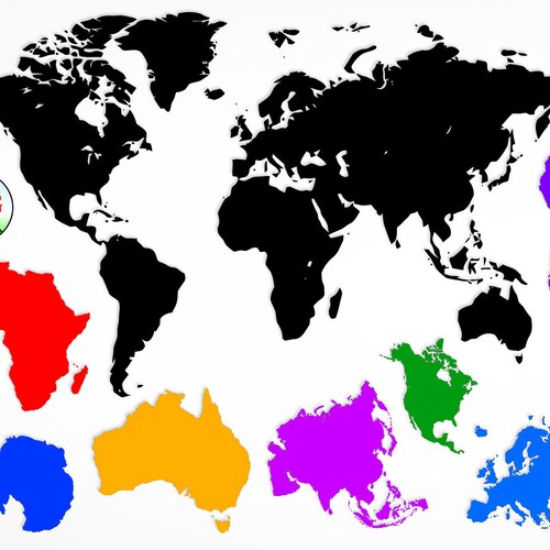 World Map SVG Travel SVG World Map Clipart Png Cricut Svg Map Dxf Map ...