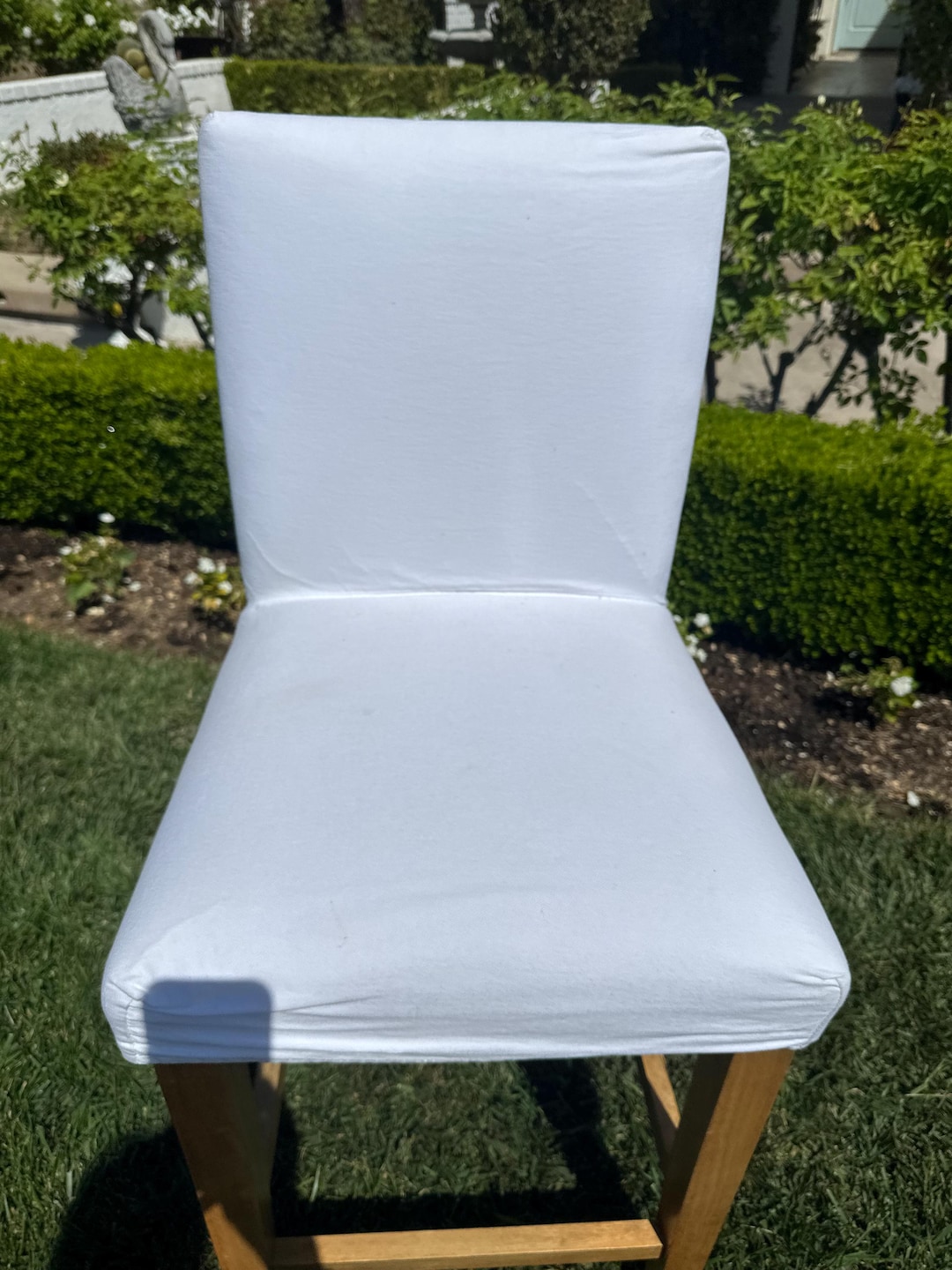 Rachel Ashwell WHITE Denim Swallow Bar Stools 2 1/2 Off - Etsy