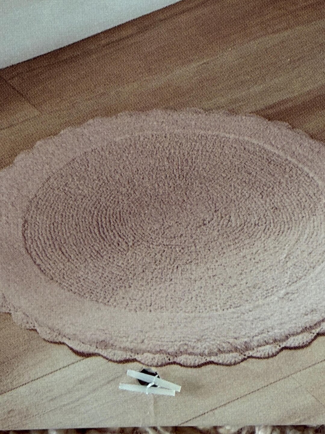 Rachel Ashwell Shabby Chic PINK Cotton Round Throw Rug With Fabulous ...
