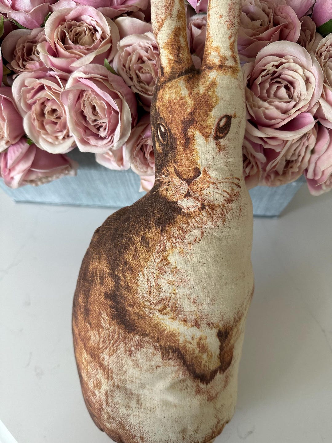 Sweetest Stuffed Bunny ~ Arnold Print Works ~ Perfectly Spring! - Etsy