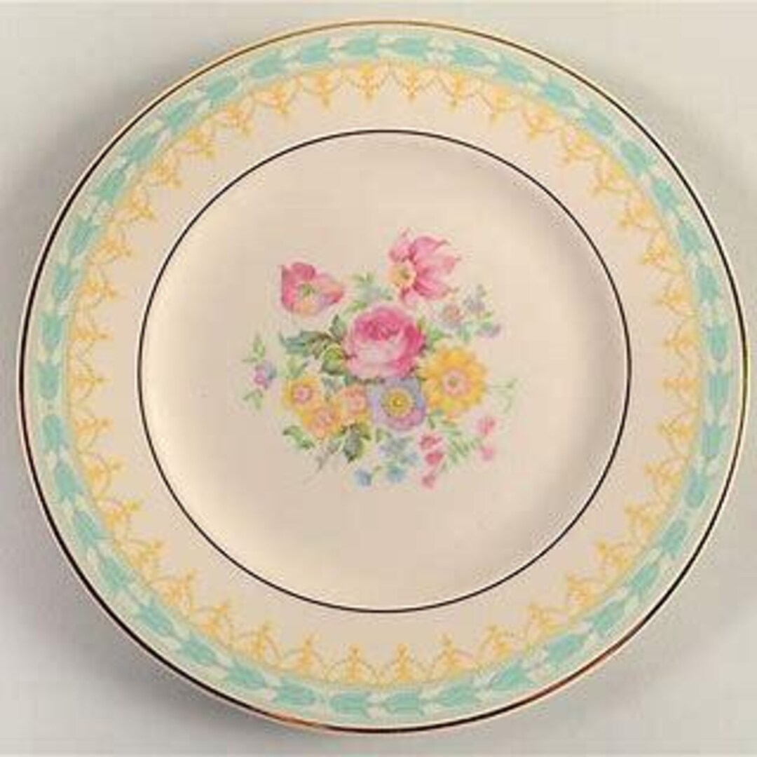 Vintage Betsy Ross Syracuse China ~ Set of 9 Dinner Plates! Beyond ...