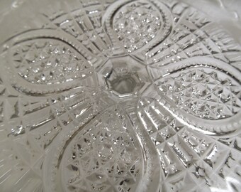 Crystal cake platter | Etsy