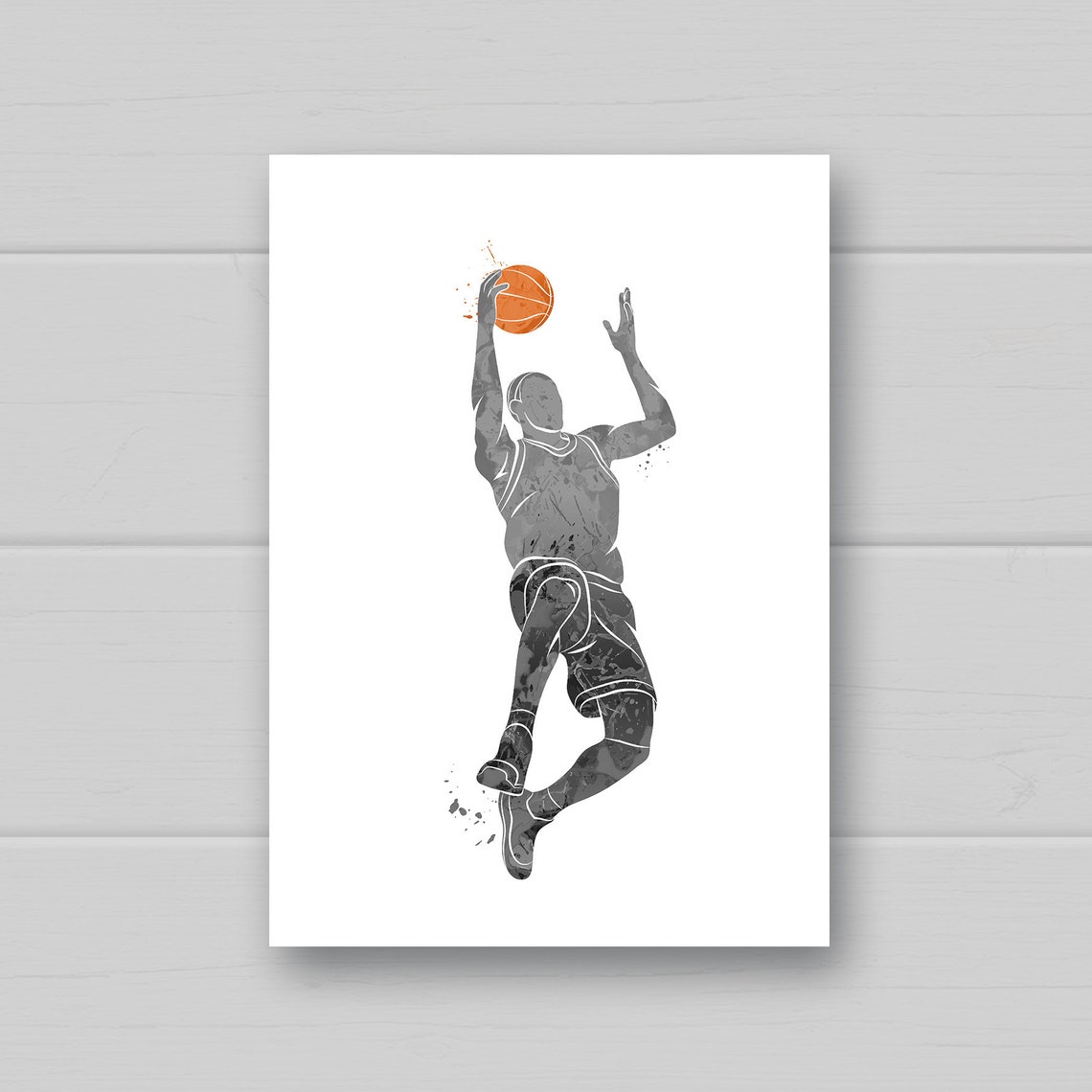 Set of 3 Basketball Prints Boys Bedroom Wall Art Basketball - Etsy UK