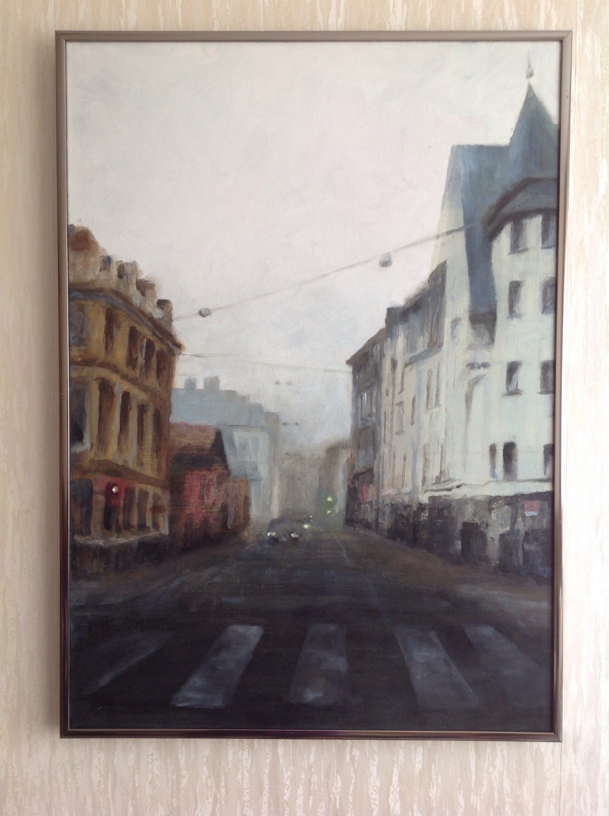 Original Oil Painting. City Landscape. Riga. Large Oil Painting on ...
