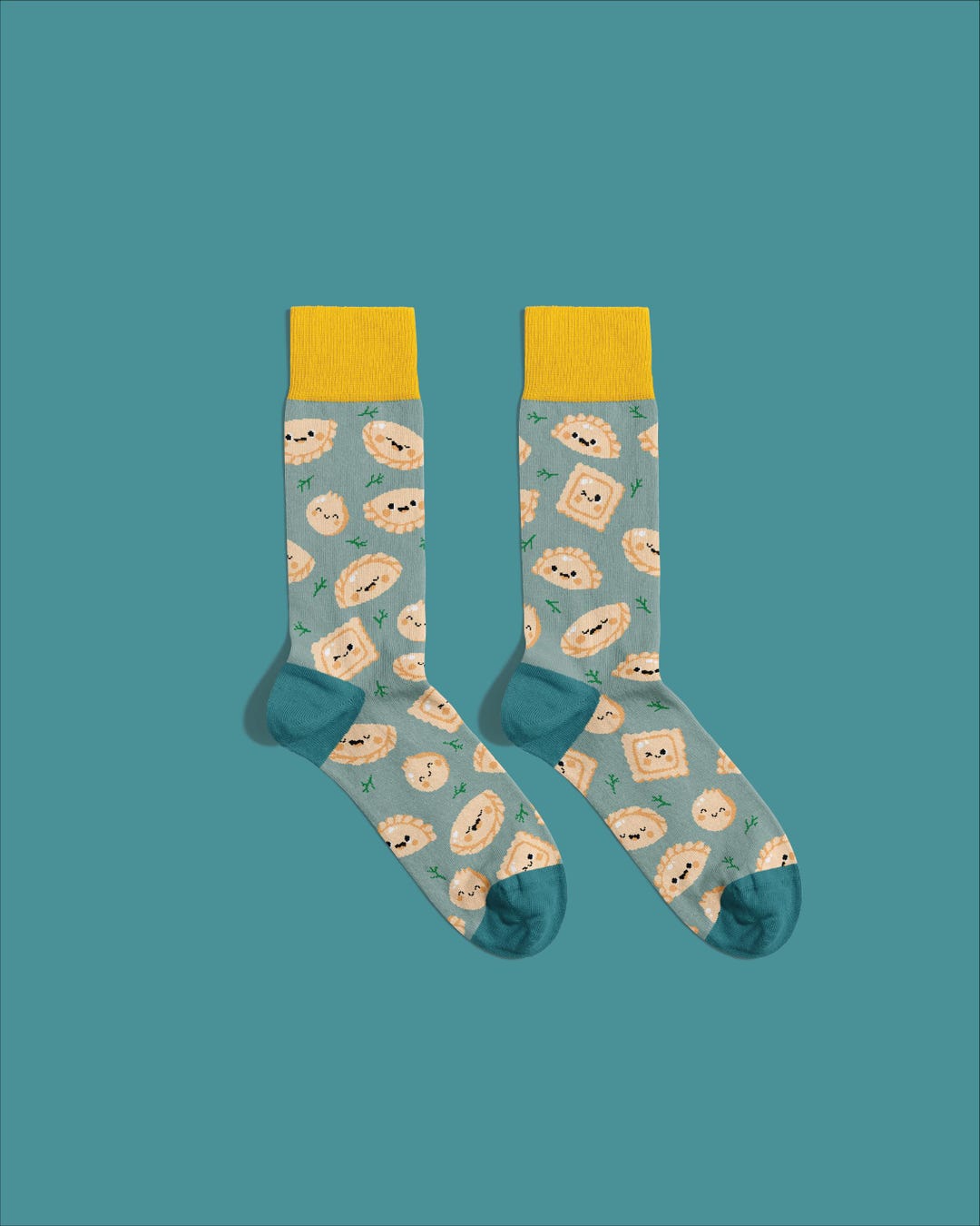 Happy Dumplings Socks | Dumplings Socks | Ravioli Socks | Dim Sum Socks ...