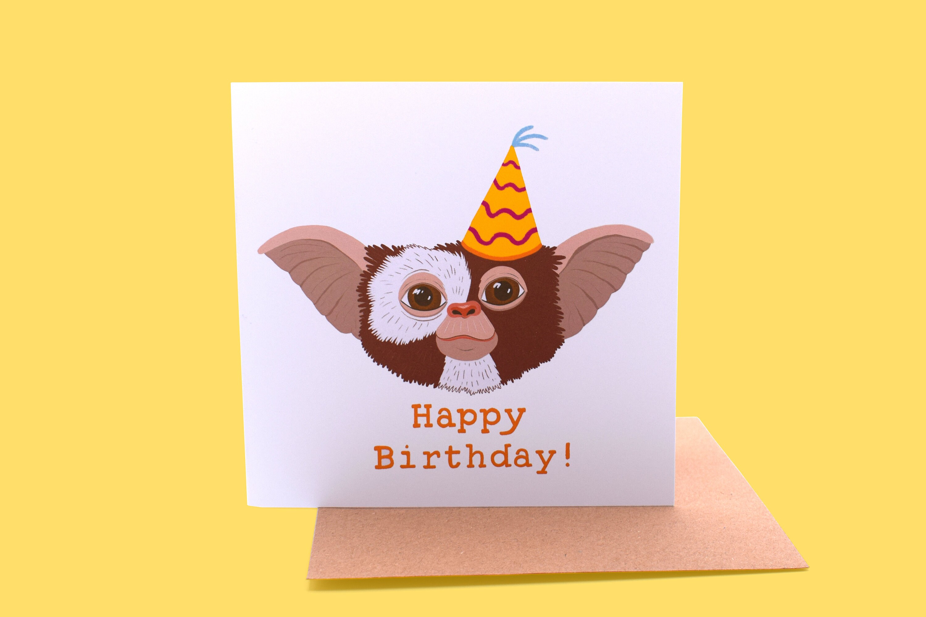 The Gremlins Happy Birthday Card / Illustrated Greetings Card | Etsy UK