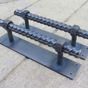 Barn Door, Rebar. Industrial Door Handles - Etsy