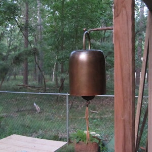 Rustic Gong, Cylinder Bell, Tank Bell, Farm Bell, Entry Bell, Yard Art ...