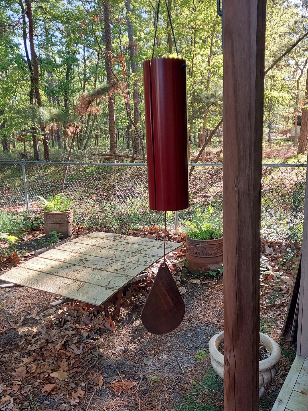 Wind Chime, Wind Bell, Tank Bell, Cylinder Bell - Etsy