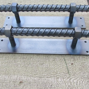 Barn Door, Rebar. Industrial Door Handles - Etsy