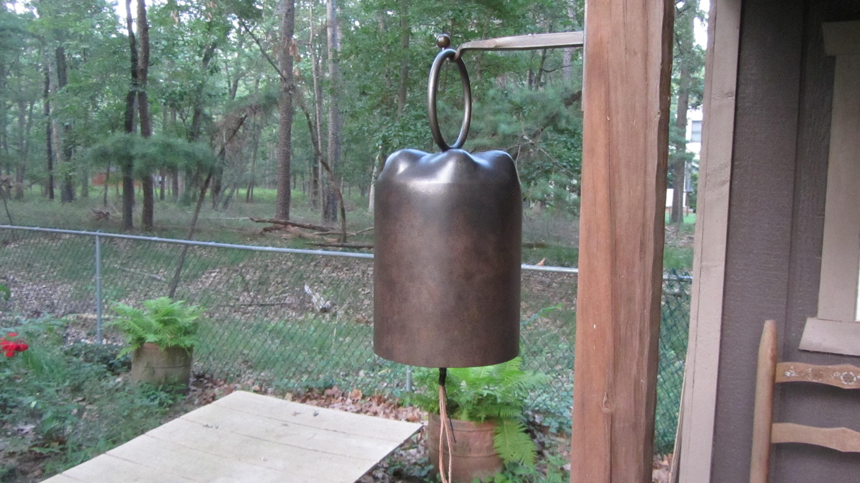 Bell,rustic Gong, Cylinder Bell, Tank Bell, Farm Bell, Entry Bell, Yard ...