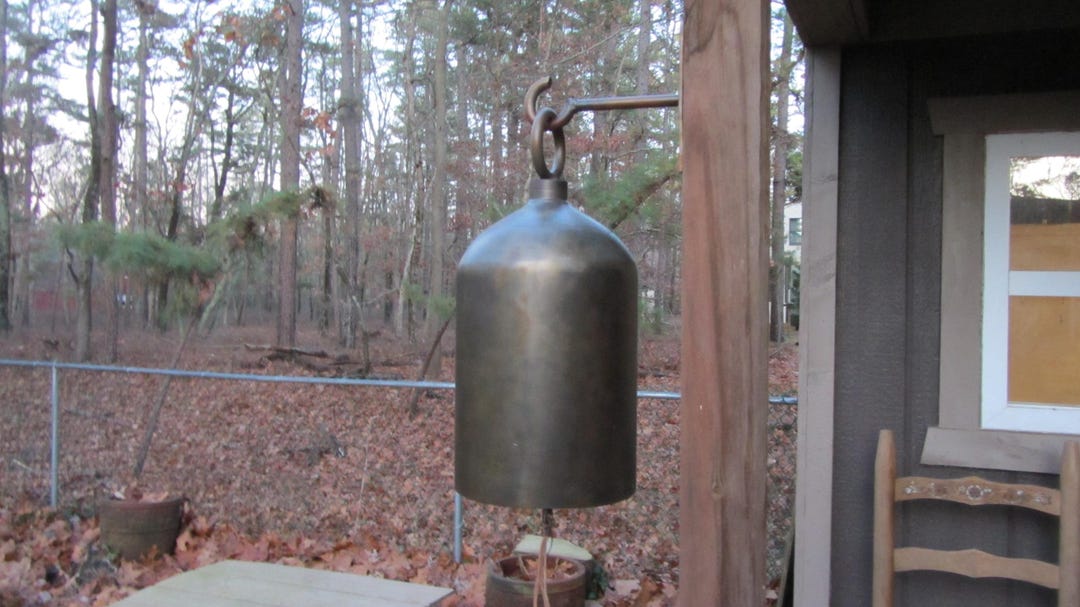 Cylinder Bell, Rustic Gong, Cylinder Bell, Tank Bell, Farm Bell, Entry ...