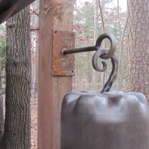 Rustic Gong, Cylinder Bell, Tank Bell, Farm Bell, Entry Bell, Yard Art ...
