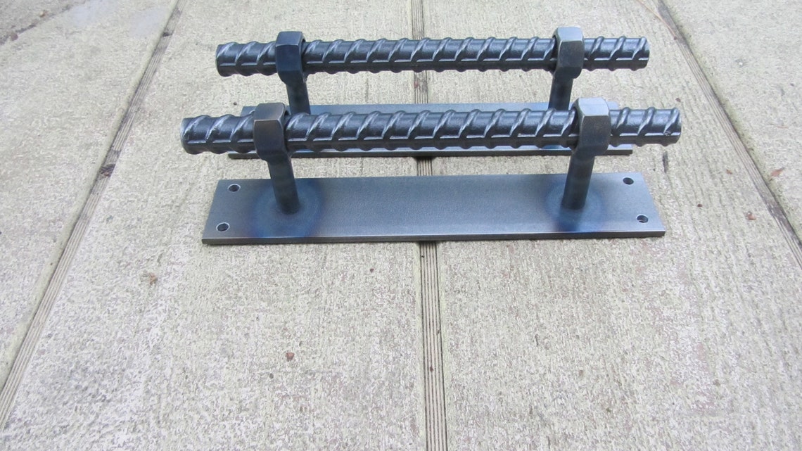 Barn Door, Rebar. Industrial Door Handles - Etsy