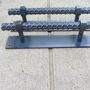 Barn Door, Rebar. Industrial Door Handles - Etsy