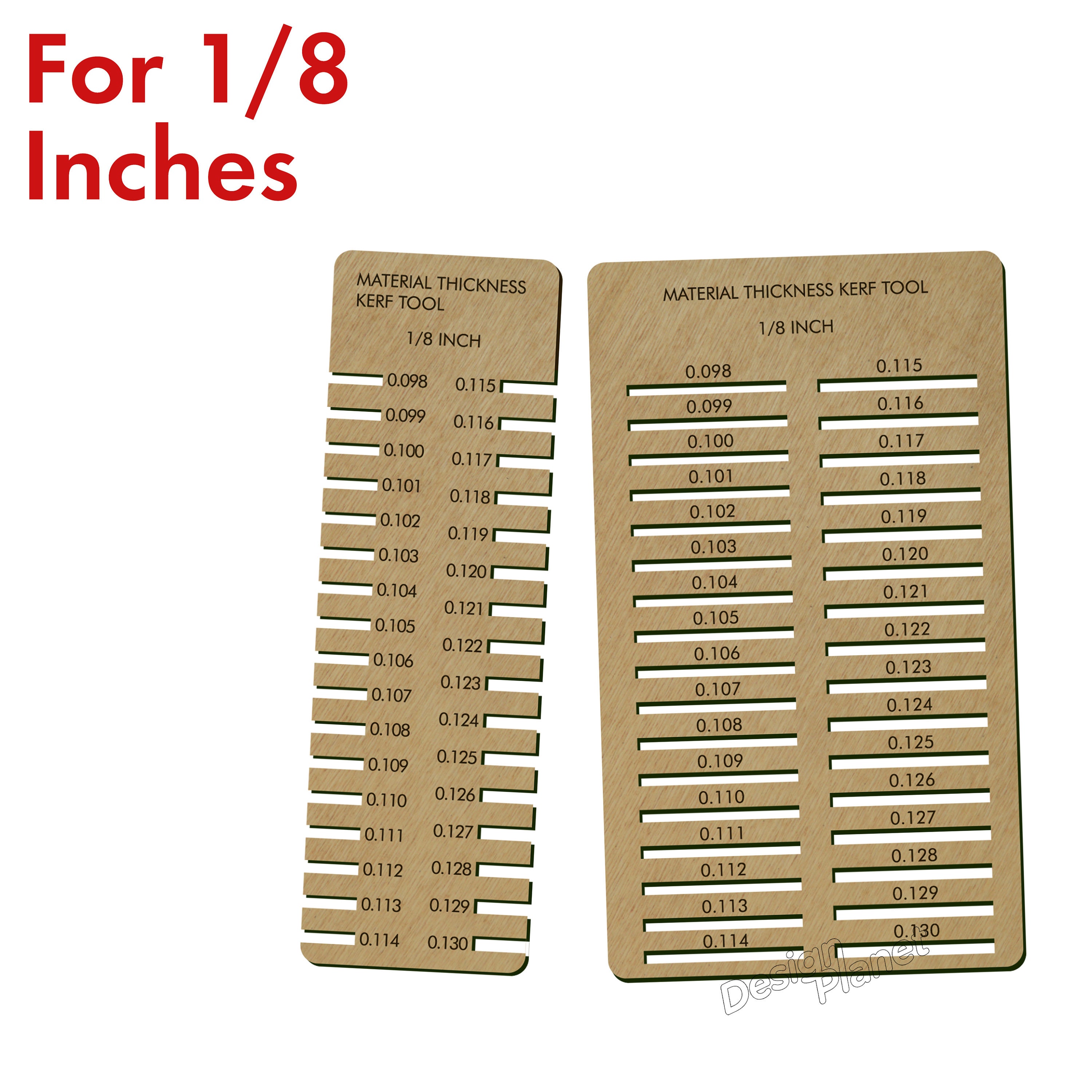 Kerf Tool SVG Laser Tools SVG Laser Kerf SVG Cut File Kerf - Etsy Australia