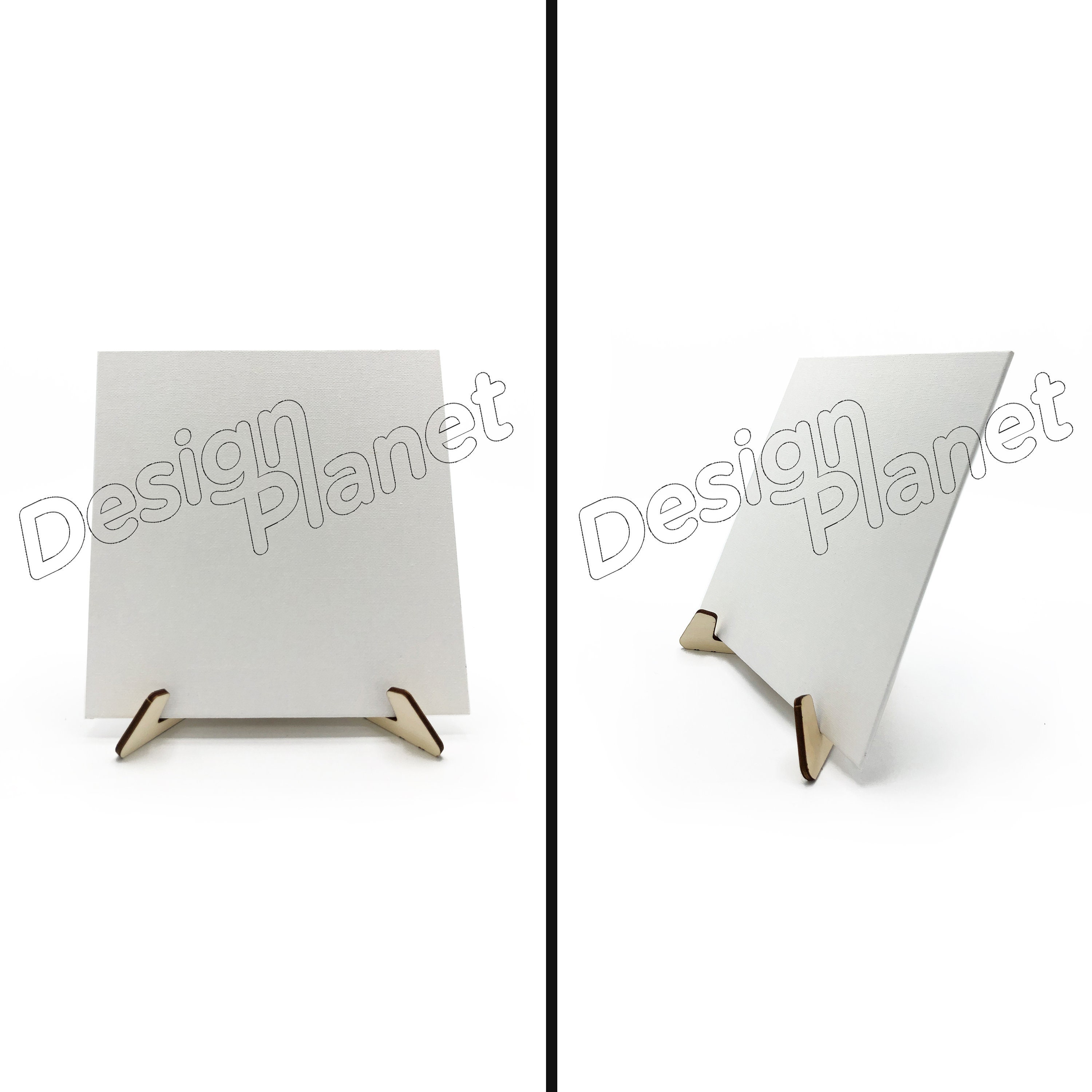 Laser Cut EASEL Stand Svg. Easy to Use Glowforge Files and - Etsy