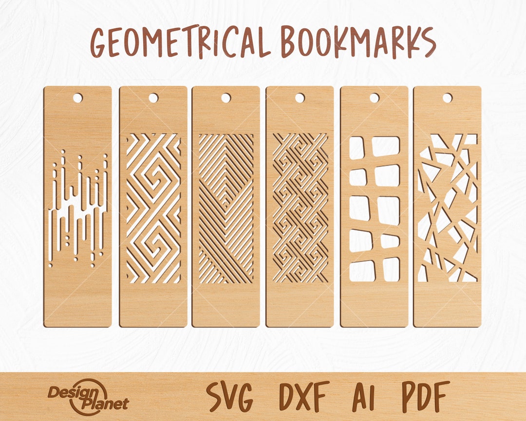 Cricut Bookmark SVG, Laser Cut Bookmark File SVG, Bookmark Clipart - Etsy