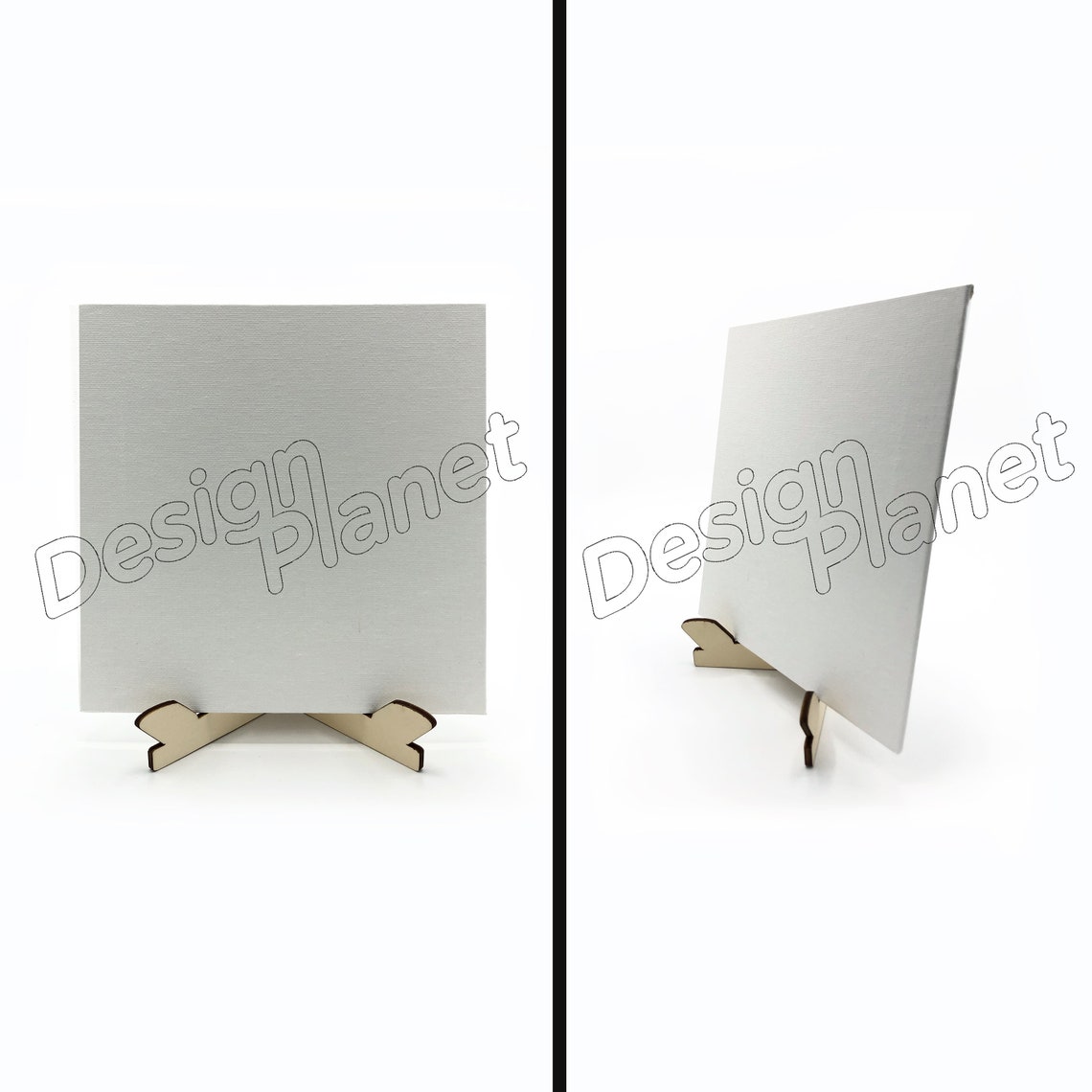 Laser Cut EASEL Stand Svg. Easy to Use Glowforge Files and | Etsy