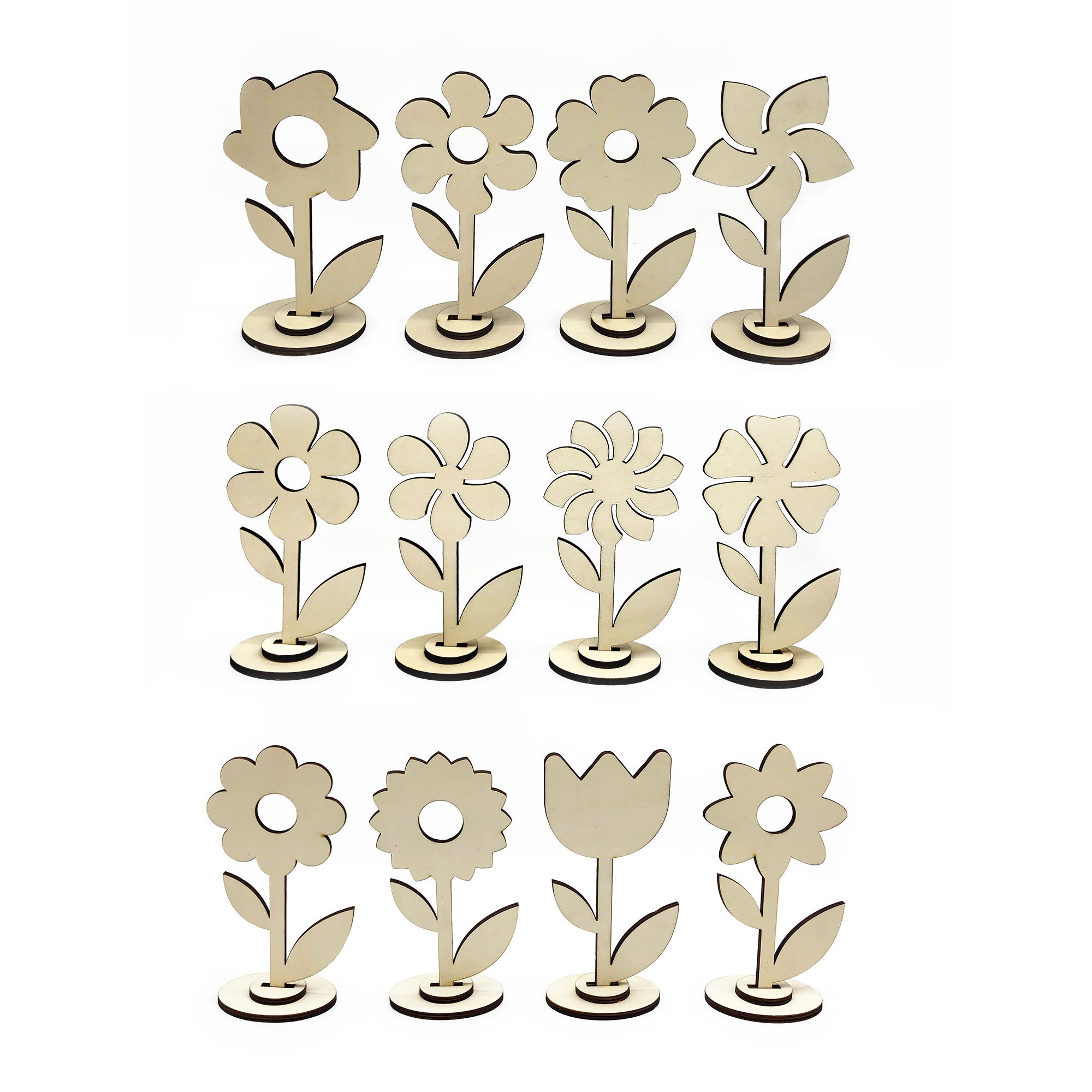 Laser Files FLOWER. Laser SVG Flower. Laser Cut Files Flowers ...