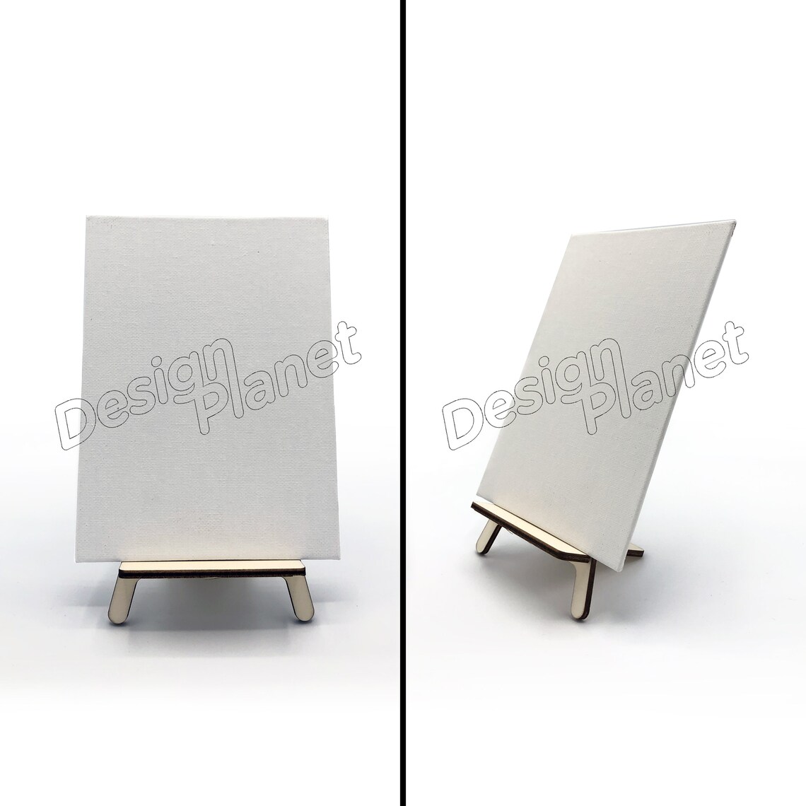 Laser Cut EASEL Stand Svg. Easy to Use Glowforge Files and - Etsy Canada