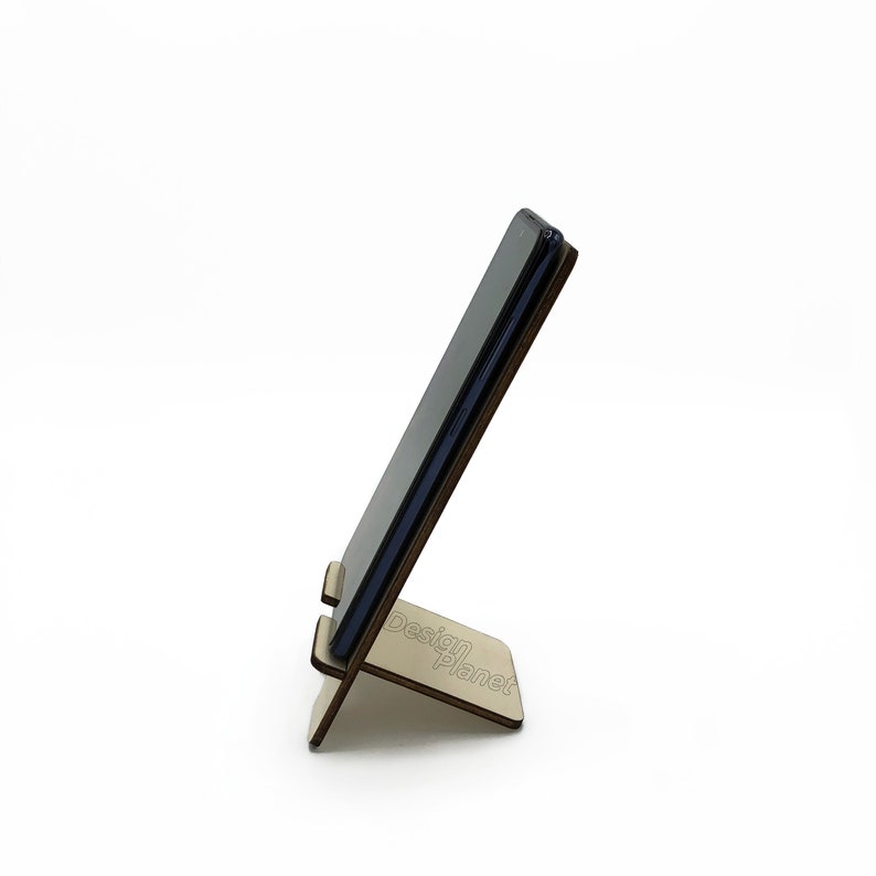 Laser Cut Phone Stand SVG: Glowforge Files (digital Download) - Etsy