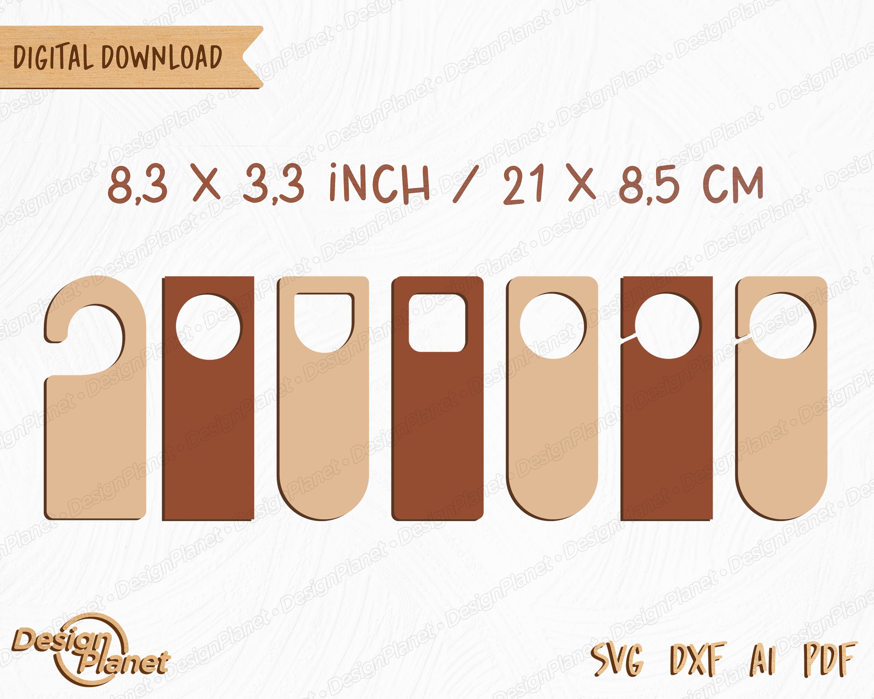 Door Hanger Bundle SVG Door Hanger SVG Door Knob Hanger - Etsy