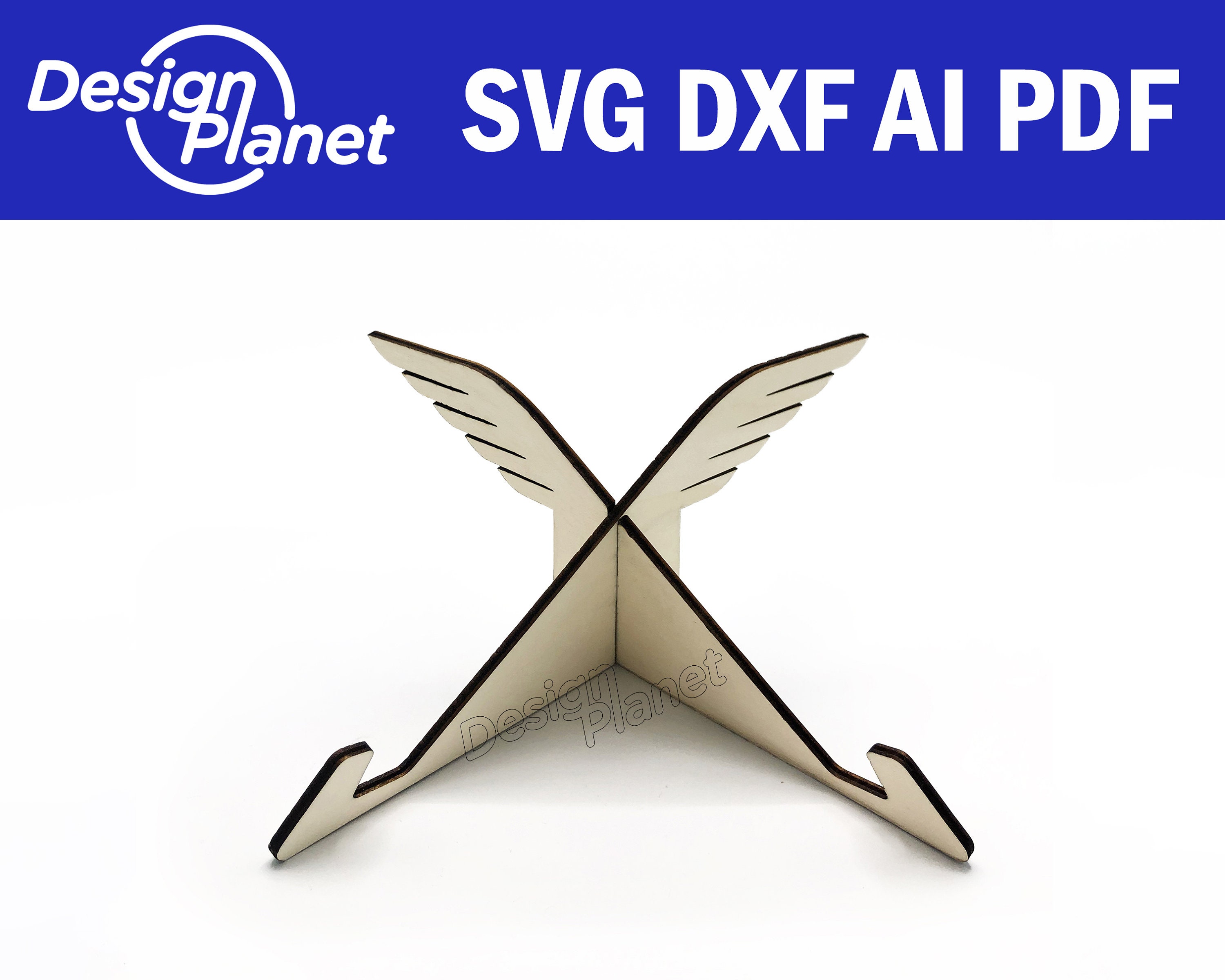 Laser Cut EASEL Stand Svg. Easy to Use Glowforge Files and - Etsy