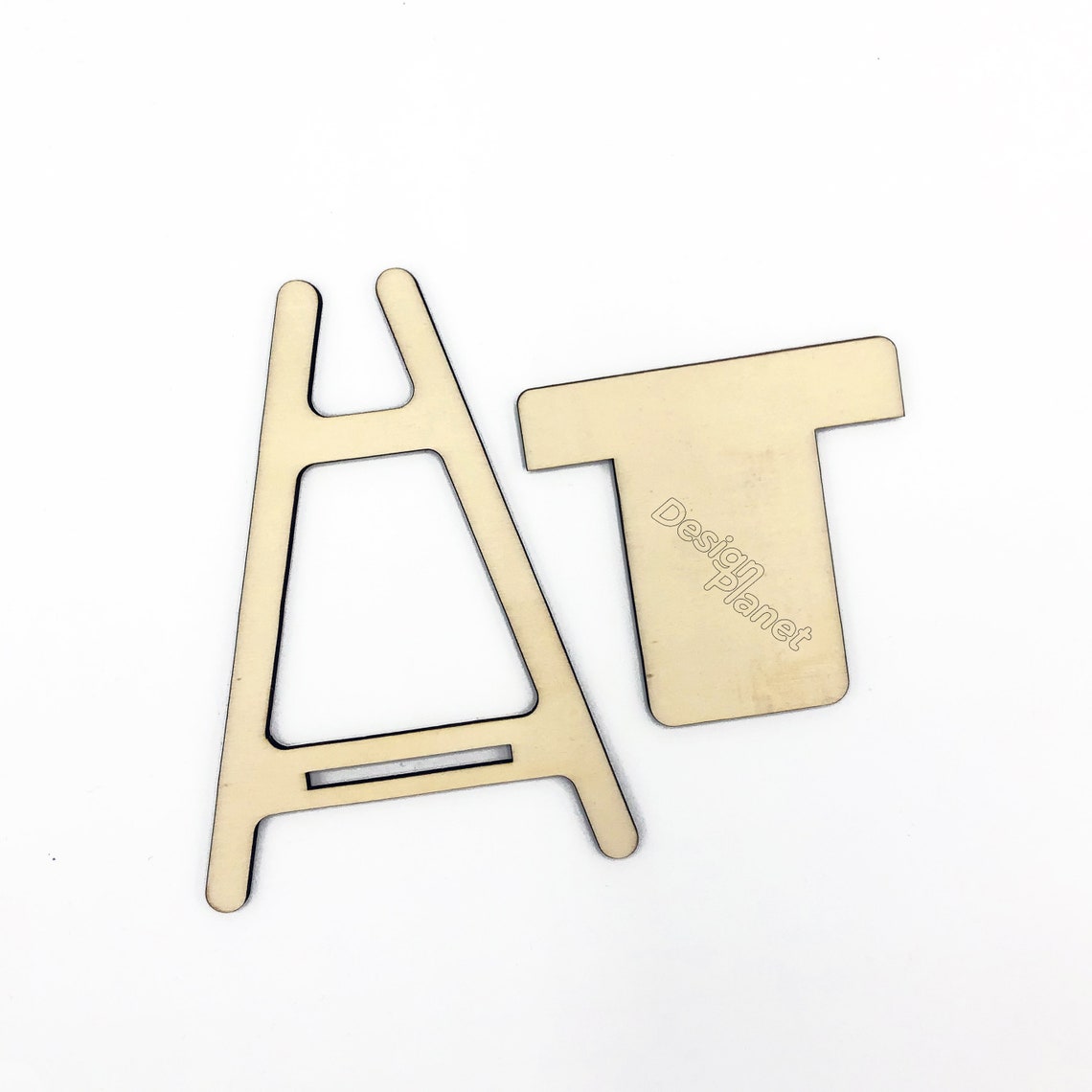 Laser Cut EASEL Stand Svg Easy To Use Glowforge Files And Etsy
