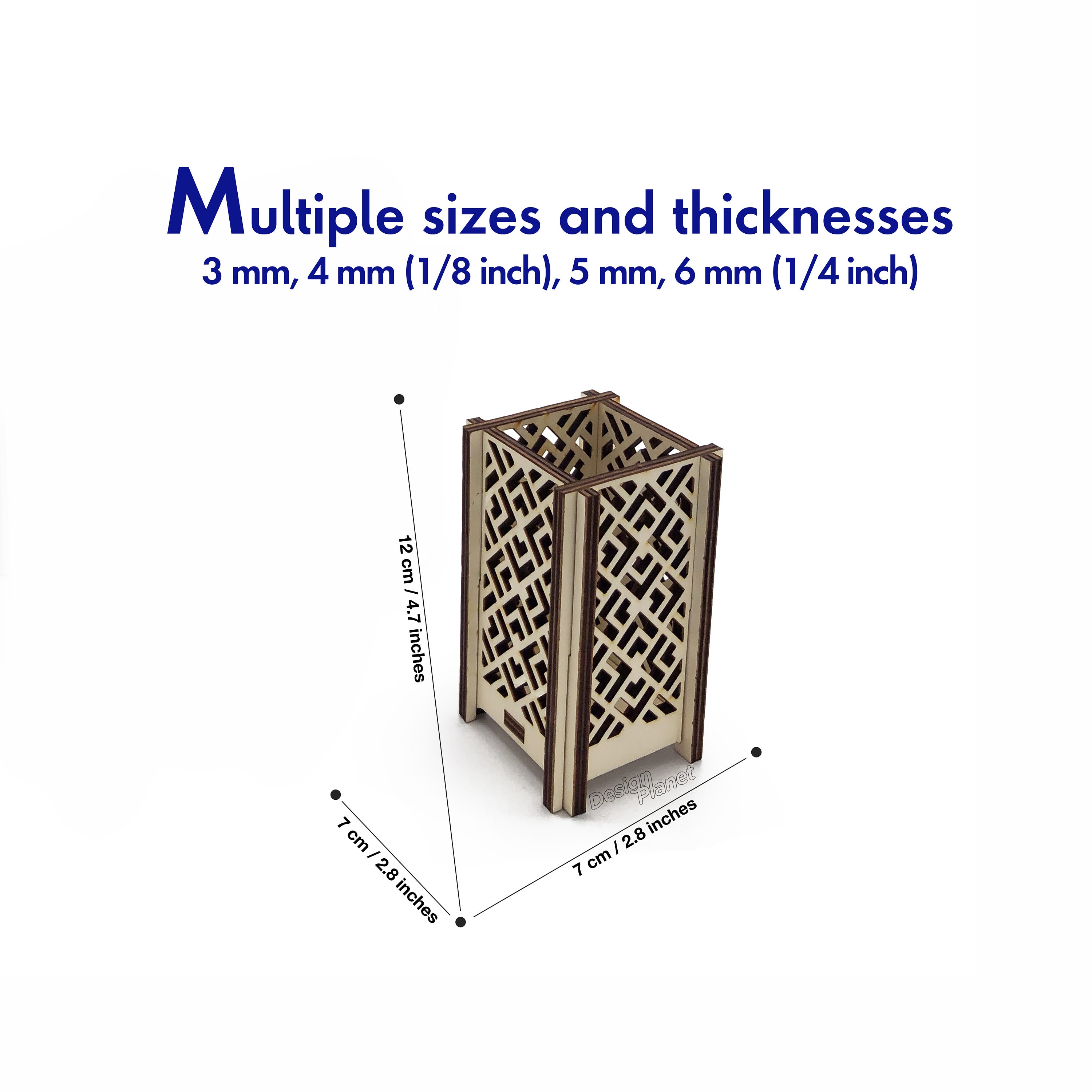 Laser Cut Pen Holder Laser Pencil Holder Pencil Holder SVG - Etsy