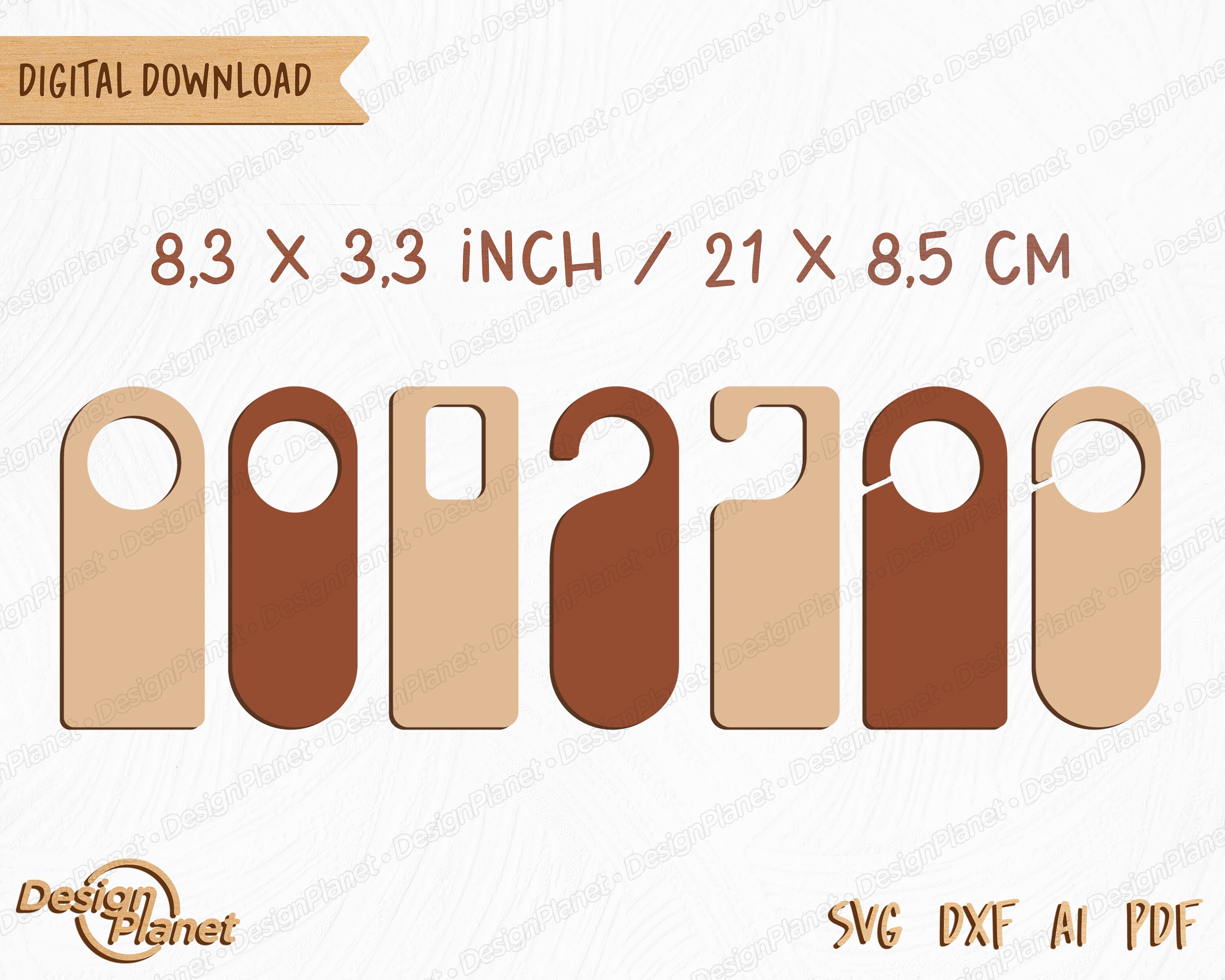 Door Hanger Bundle SVG Door Hanger SVG Door Knob Hanger - Etsy