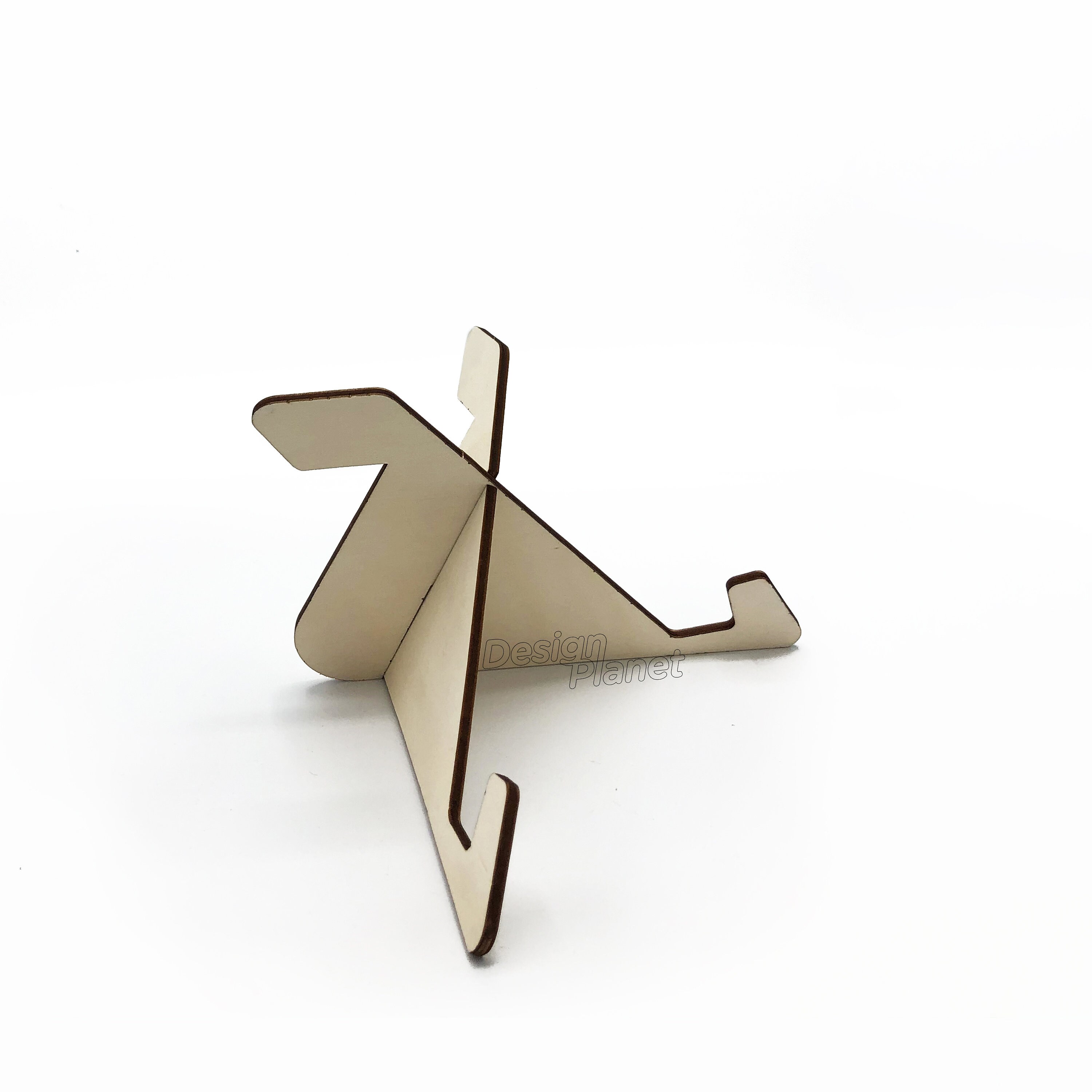 Laser cut EASEL stand svg. Easy to use glowforge files and | Etsy