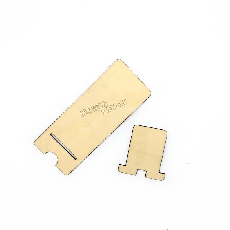 Laser Cut Phone Stand SVG: Glowforge Files (digital Download) - Etsy