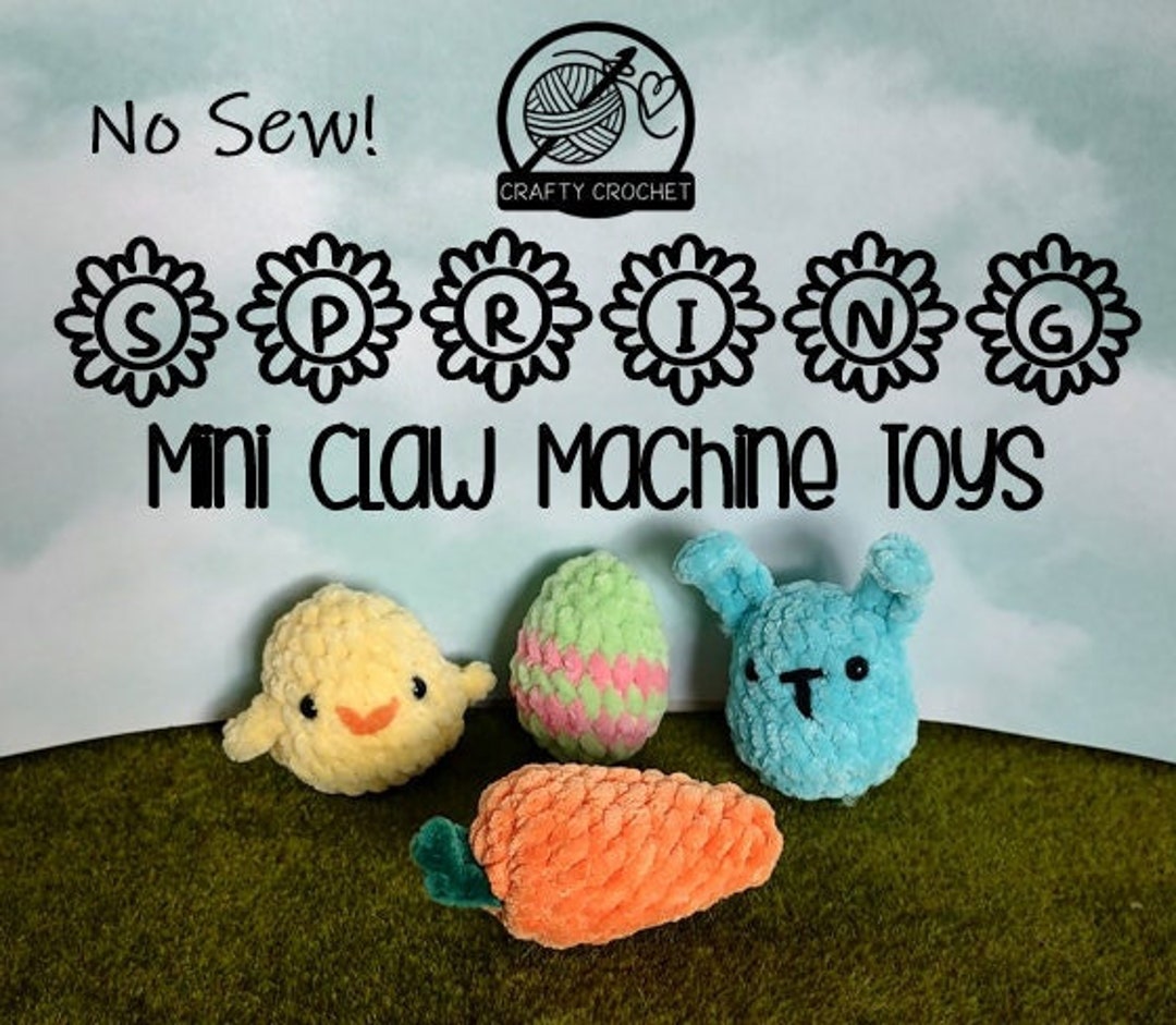 Spring No Sew Claw Machine Mini Toys - Etsy