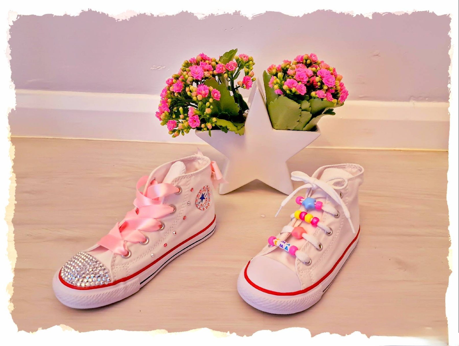 Create Your Own Custom Embellished Converse With Crystals Rhinestones ...