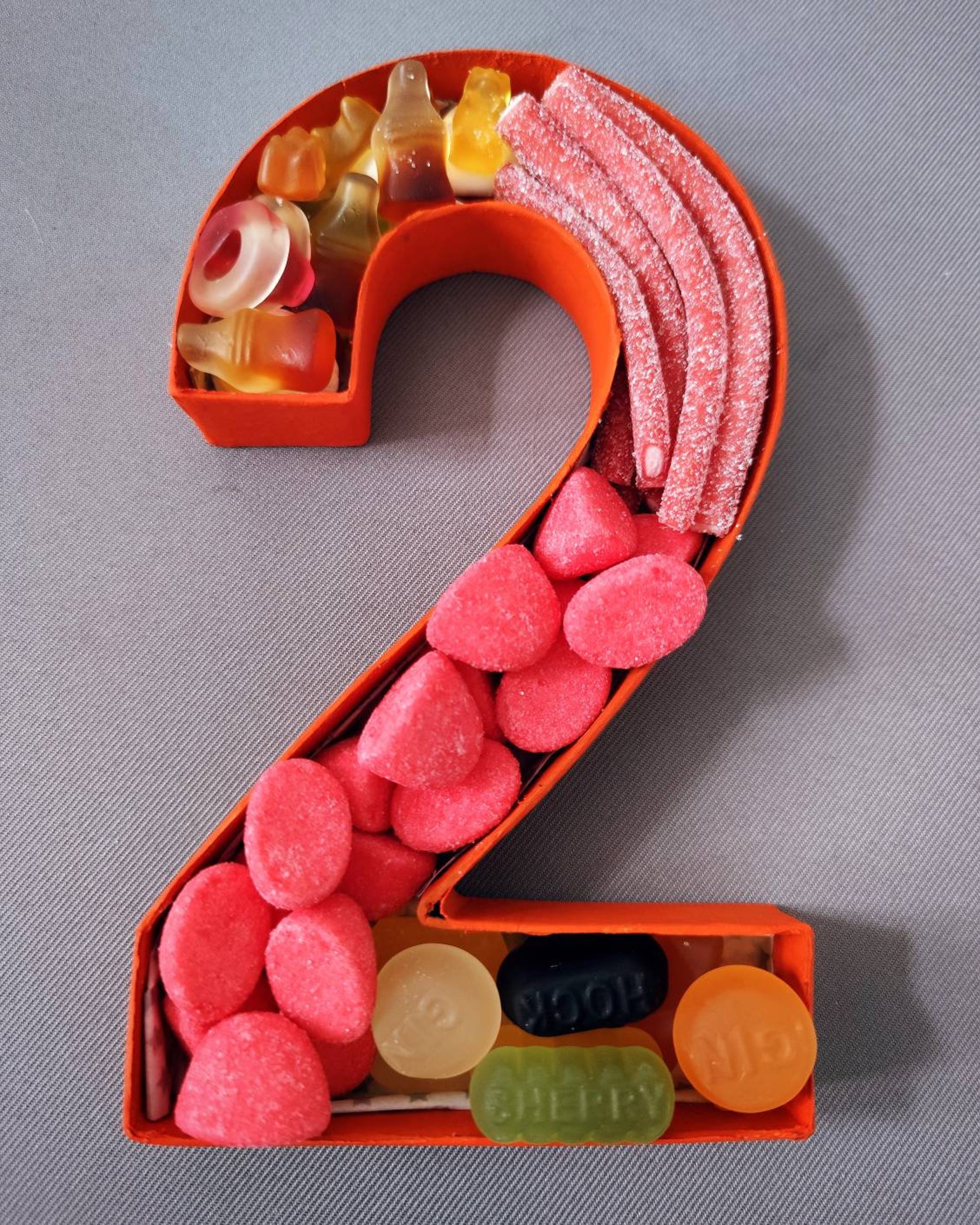 Number Fillable With Assorted Candy Sweets or Chocolates | Etsy