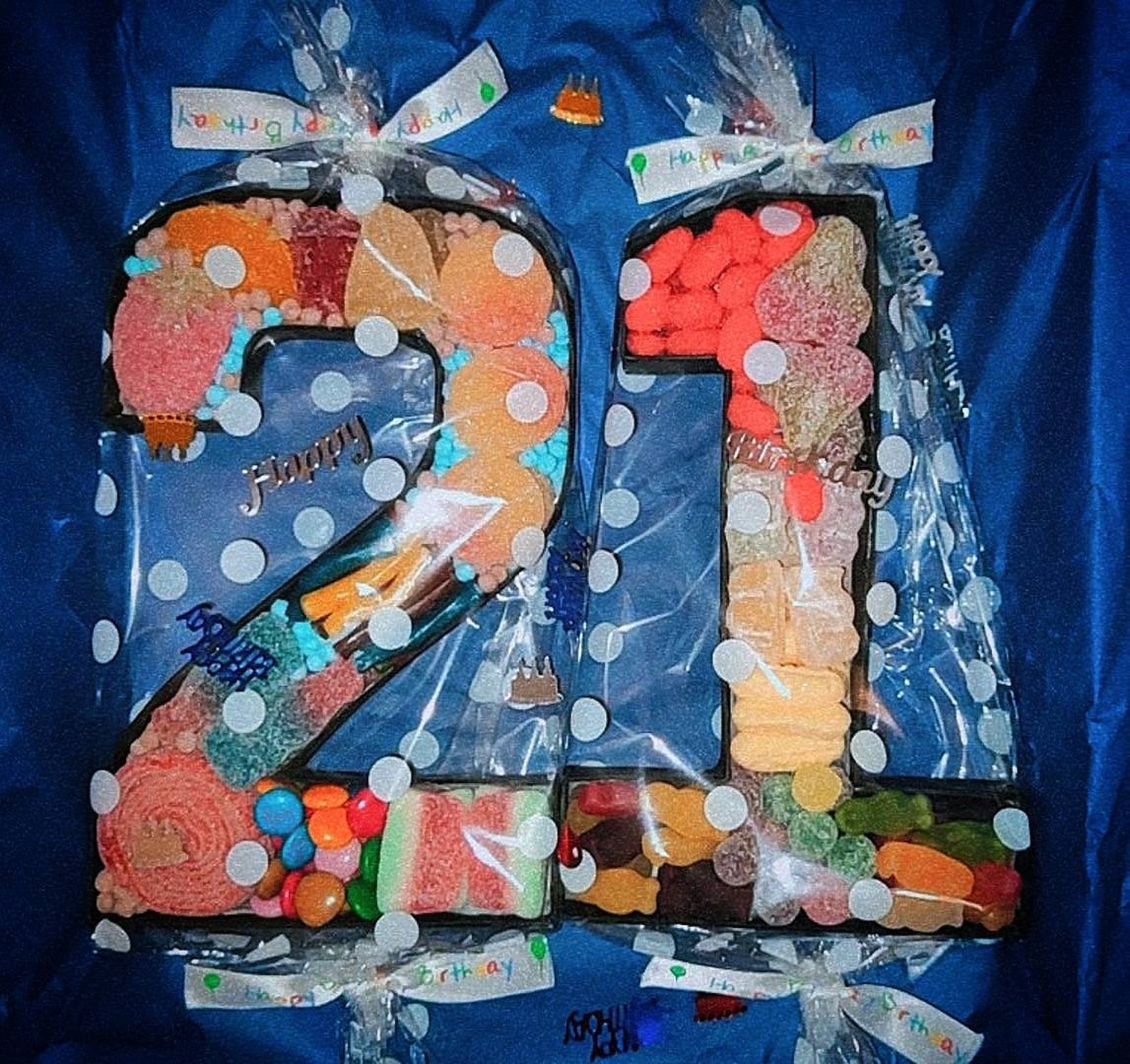Number Fillable With Assorted Candy Sweets or Chocolates | Etsy