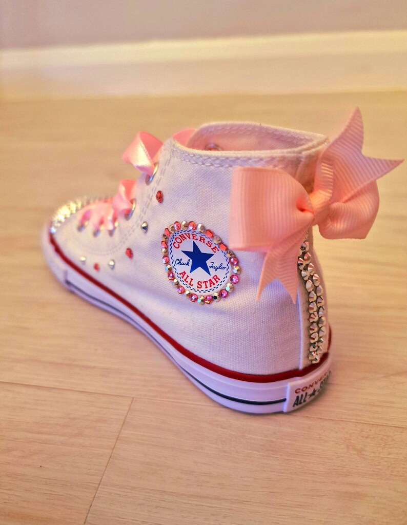 Create Your Own Custom Embellished Converse With Crystals Rhinestones ...