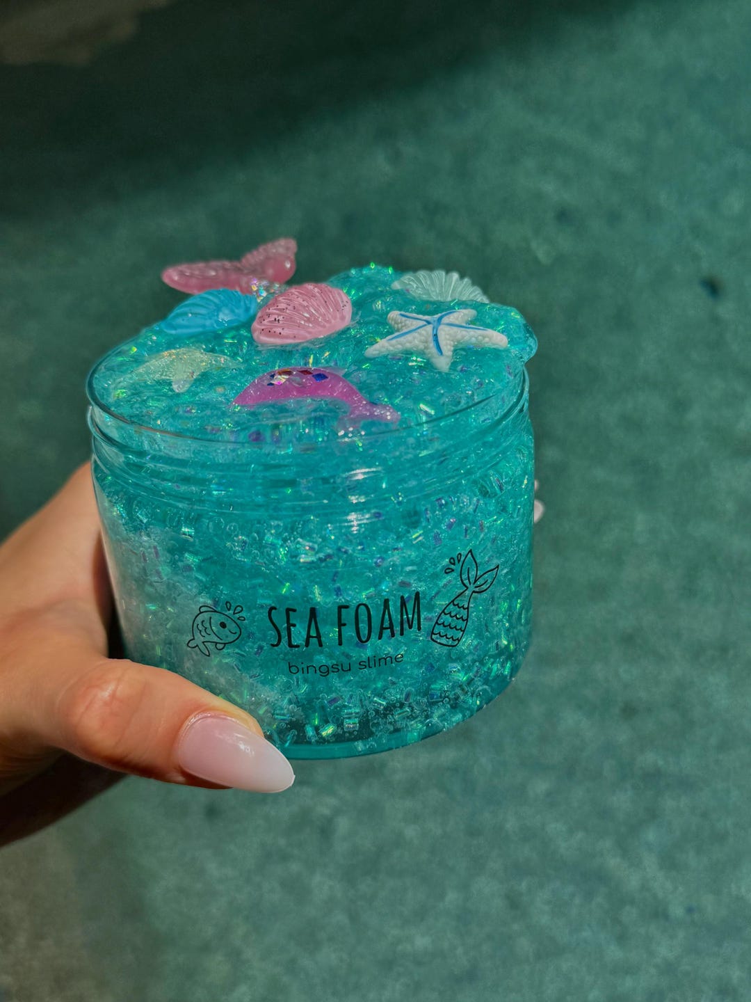 Sea Foam Bingsu Slime - Etsy