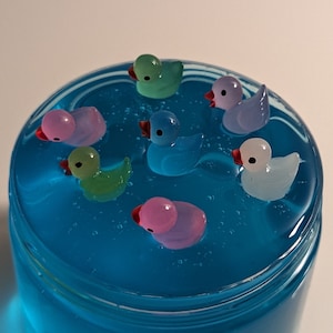 Duck in a Pond Clear Slime - Etsy