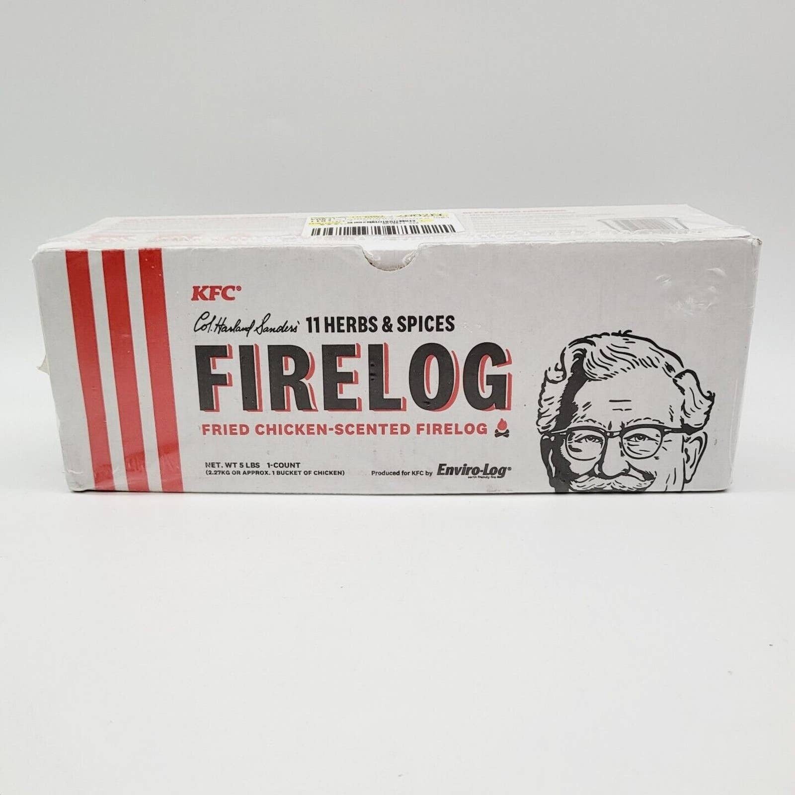 KFC Fire Log ENVIROLOG Kentucky Fried Chicken 11 Herbs and - Etsy