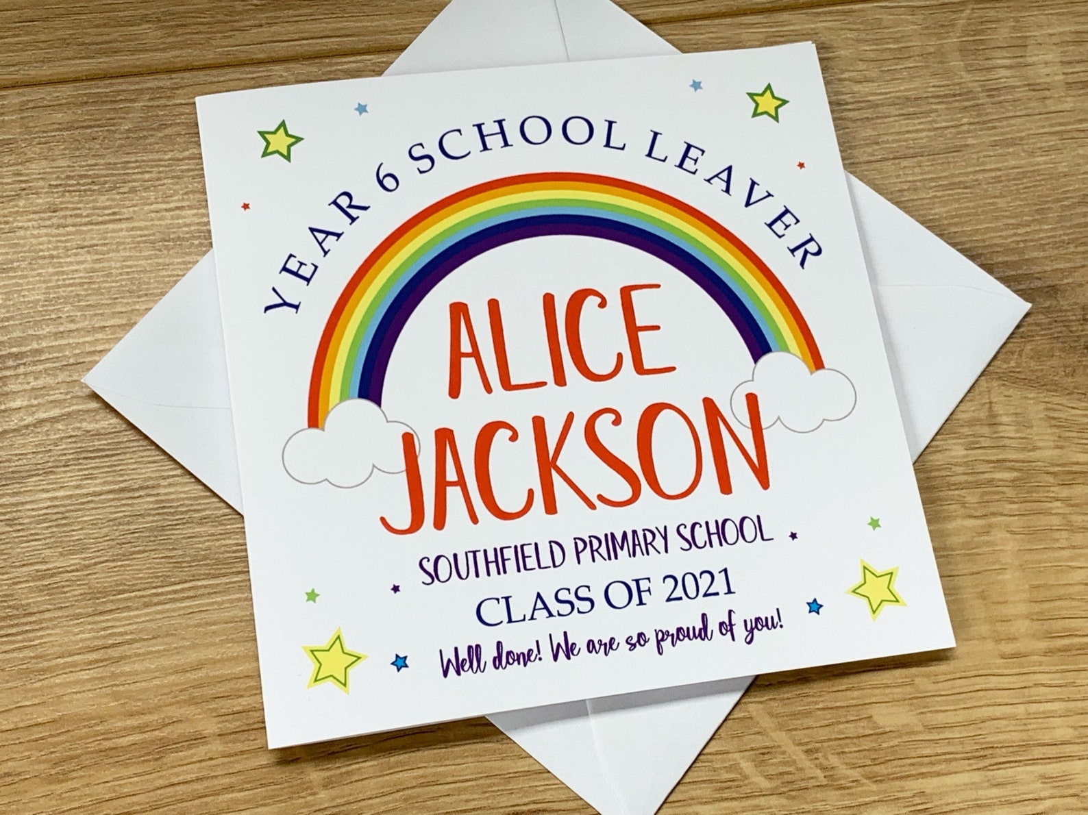 Personalised School Leavers Medal School Leavers Card End of - Etsy UK