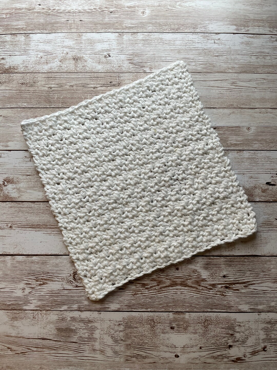 Handmade Reusable Crochet Dish Cloths, Dish Rags, 100% Cotton, Eco ...