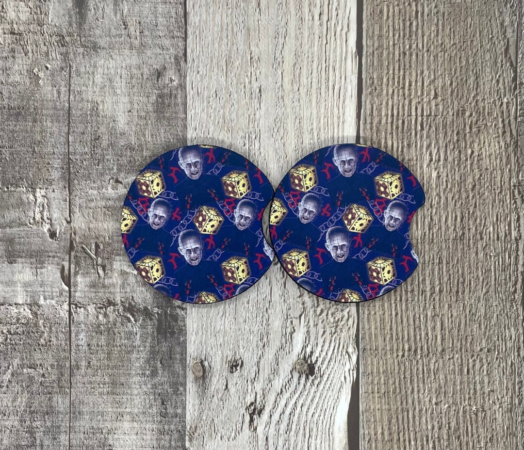 Hellraiser Car Coasters, Pinhead, Needlehead - Etsy