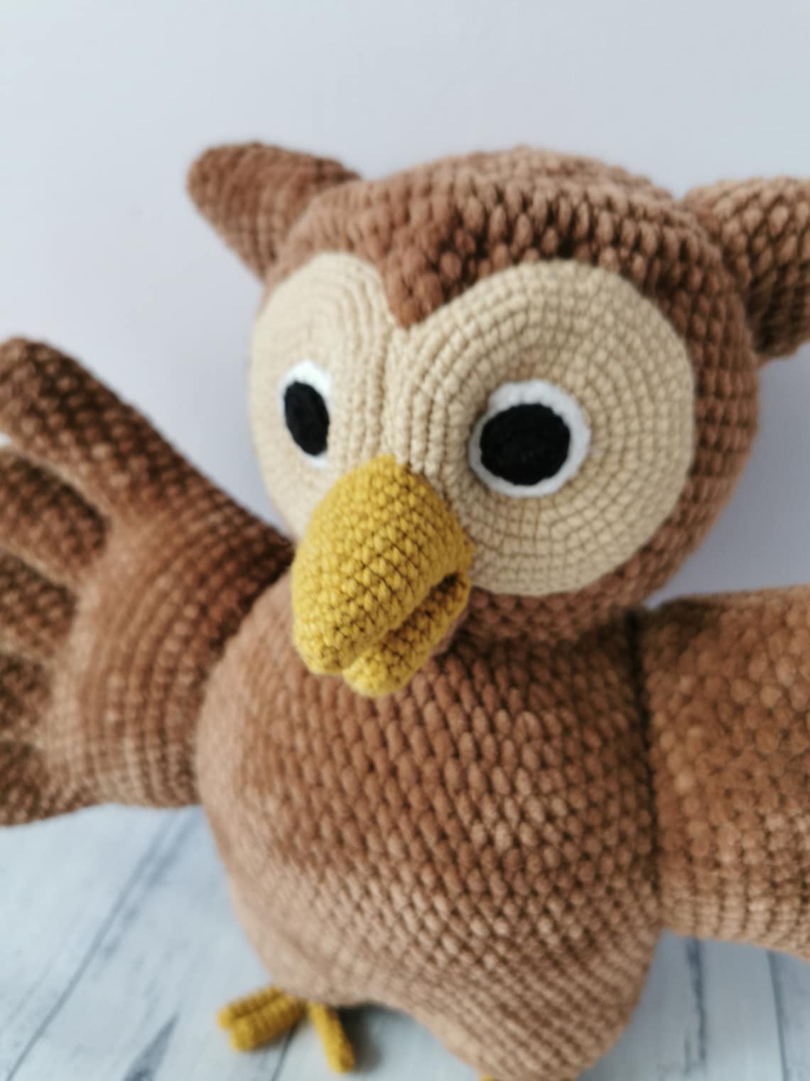 PATTERN Plush Owl Crochet Toy PDF Pattern, Stuffed OWL Amigurumi ...