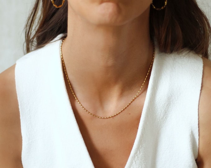 Gold Ball Choker Minimalist Choker, Drew Drop Choker, Dainty Choker ...