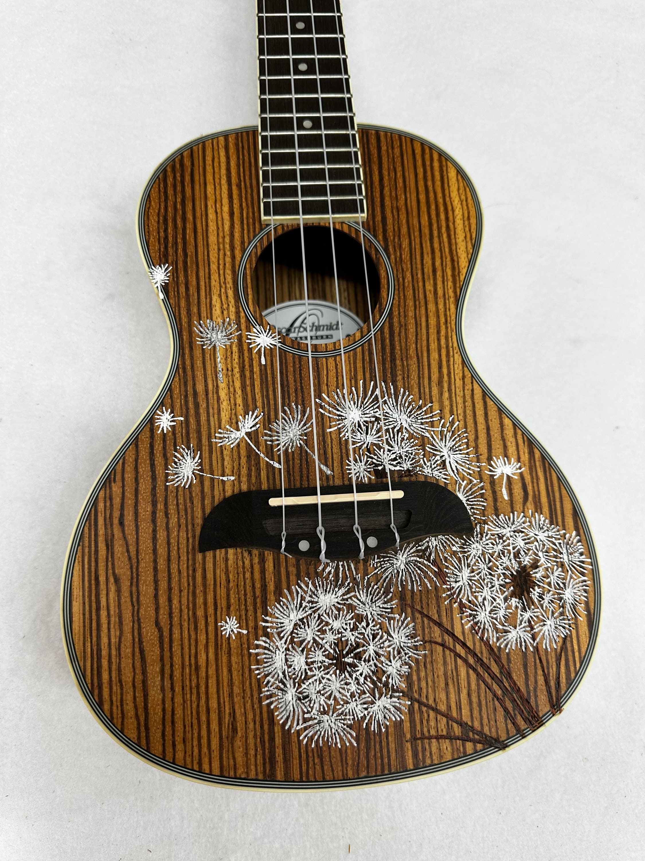 Engraved "dandelion" Ukulele - Etsy