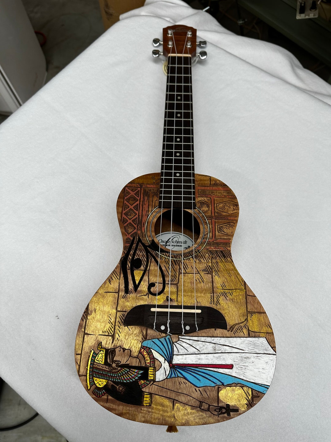 Engraved "egyptian Design" Ukulele - Etsy