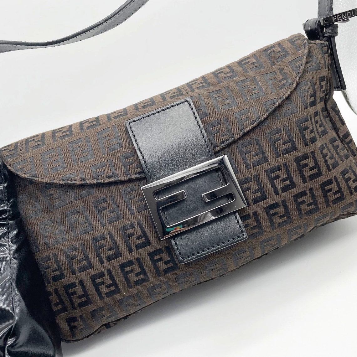 Vintage Fendi Monogram Shoulder Bags For Men | semashow.com